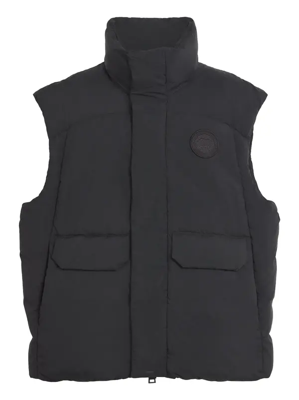 Canada Goose Down-filled Wilu Puffer Gilet - Black
