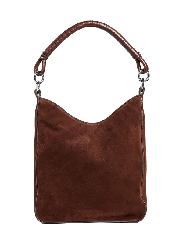Staud Mel Shoulder Bag - Mahogany