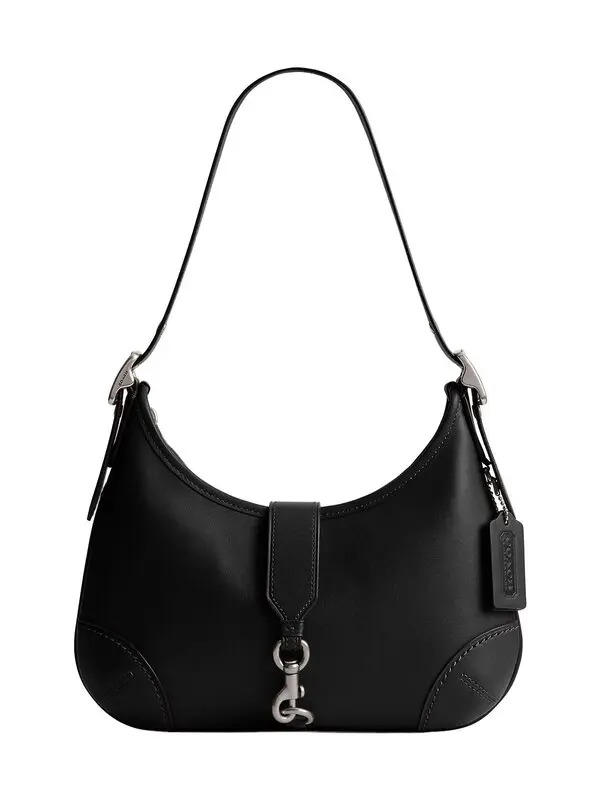 COACH Hampton Hobo Bag - Silver/black