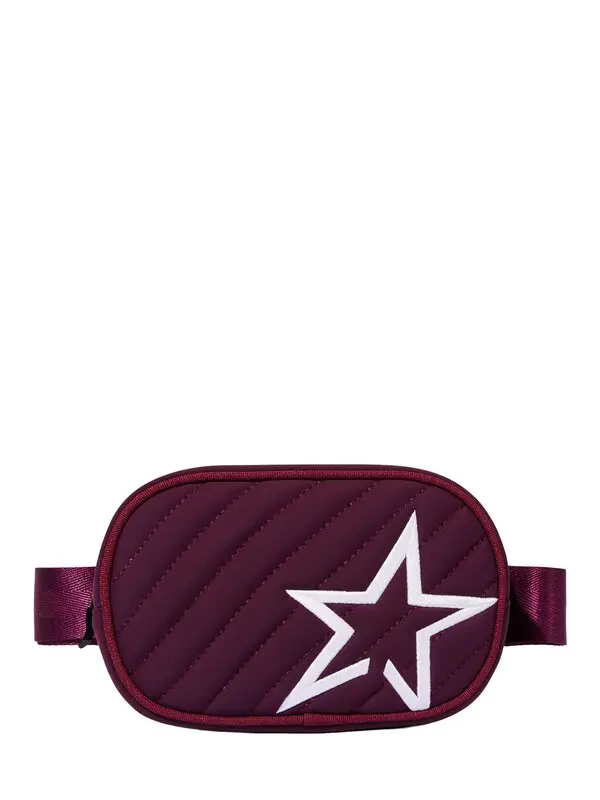 Perfect Moment Star Belt Bag - Burgundy