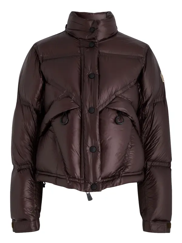 Moncler Day-namic Julier Quilted Jacket - Burgundy