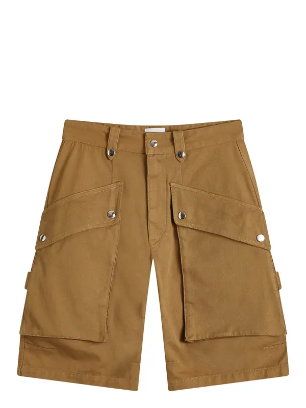 Isabel Marant Jenize Cargo Short - Khaki