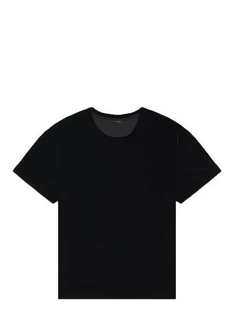 Monfrère Dann Relaxed T-shirt In Black - Velvet Noir