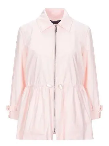 TRUSSARDI Light Cotton Overcoat & Trench Coat - Pink