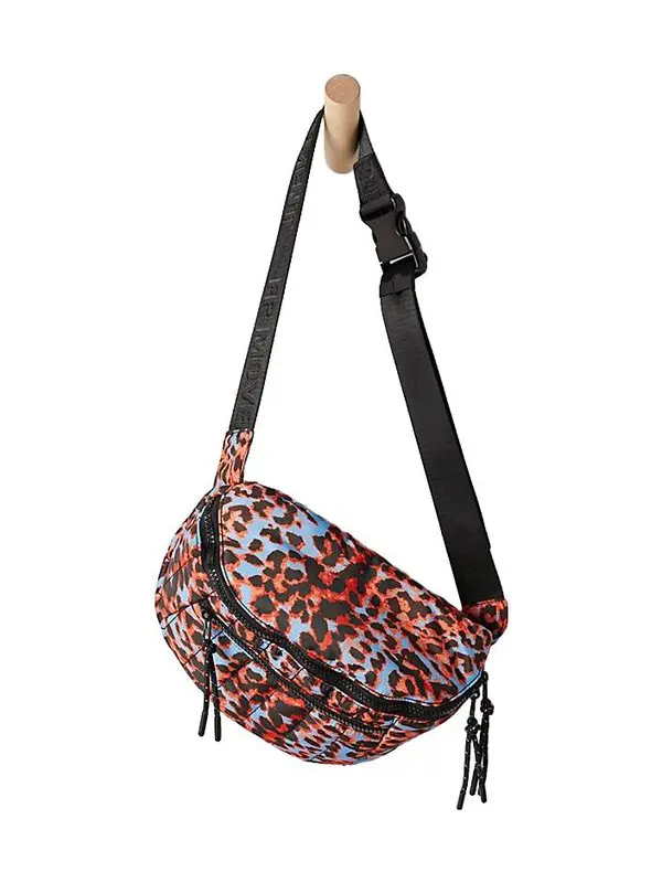 Free People Quilted Sling Bag - Sci Fi Animal Print