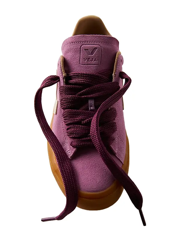 VEJA Campo Bold Suede Sneakers - Mulberry/pierre