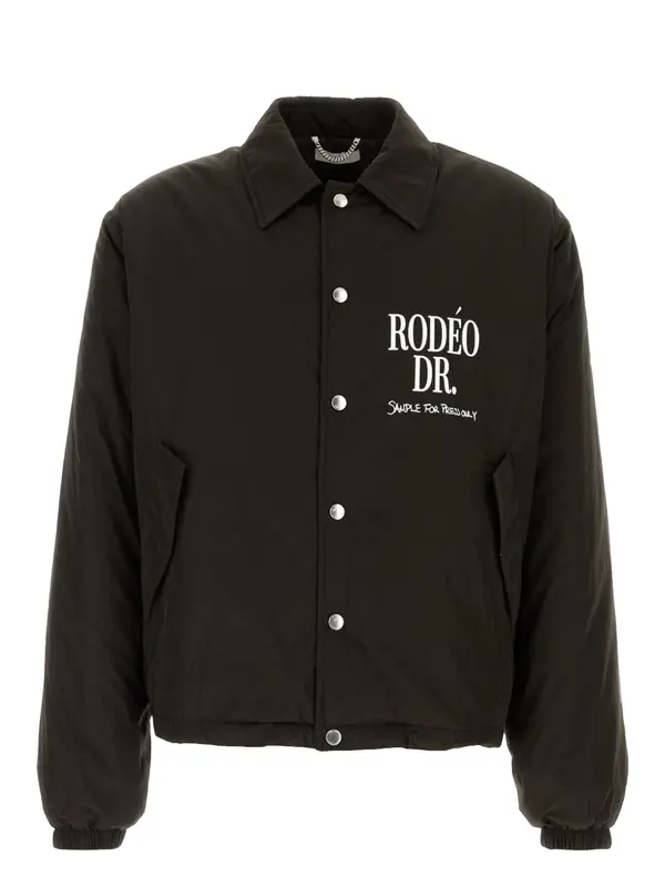 1989 STUDIO Rodeo Coach Jacket - Black