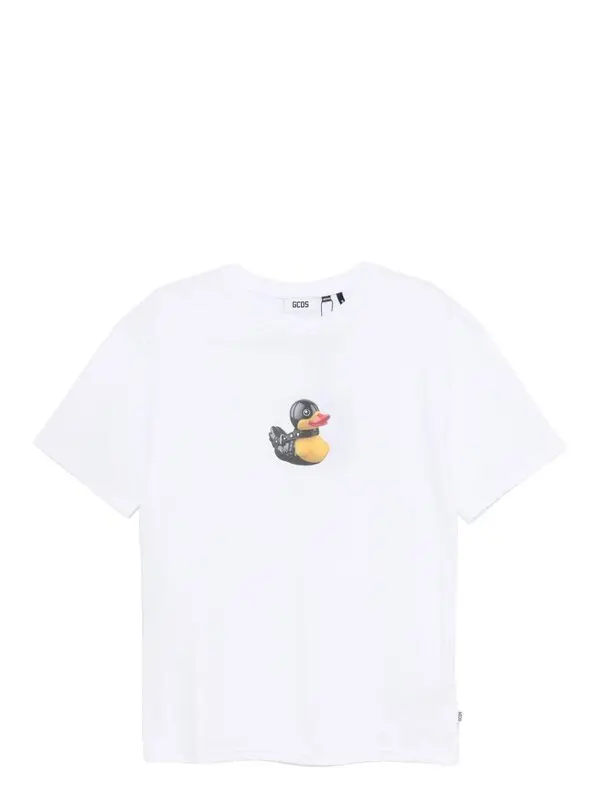 Gcds Duck T-shirt - White