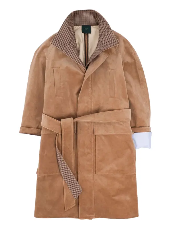 MAISON JEJIA Ryan Corduroy Coat - Brown