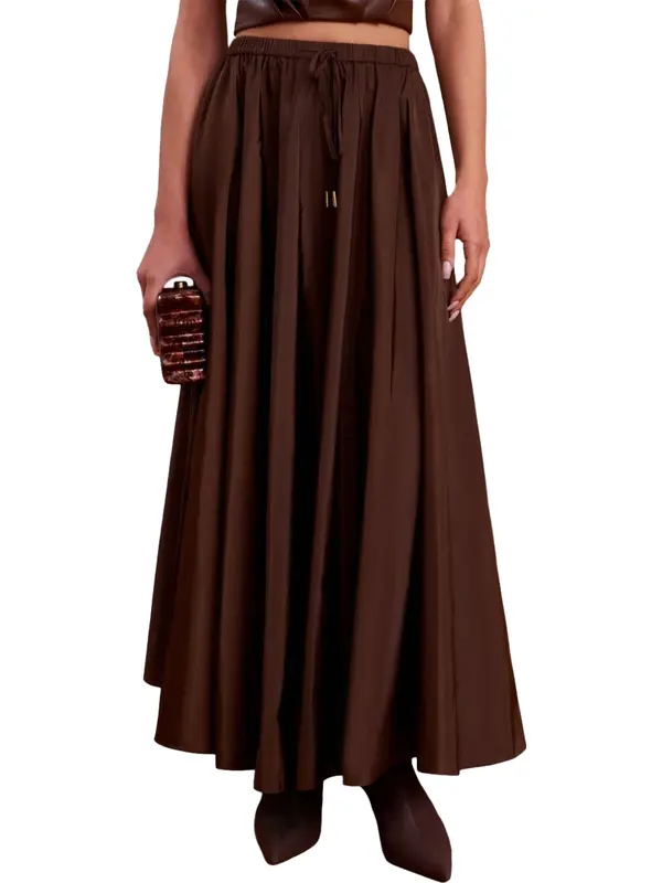 Cult Gaia Rosalee Ankle-length Skirt - Brown