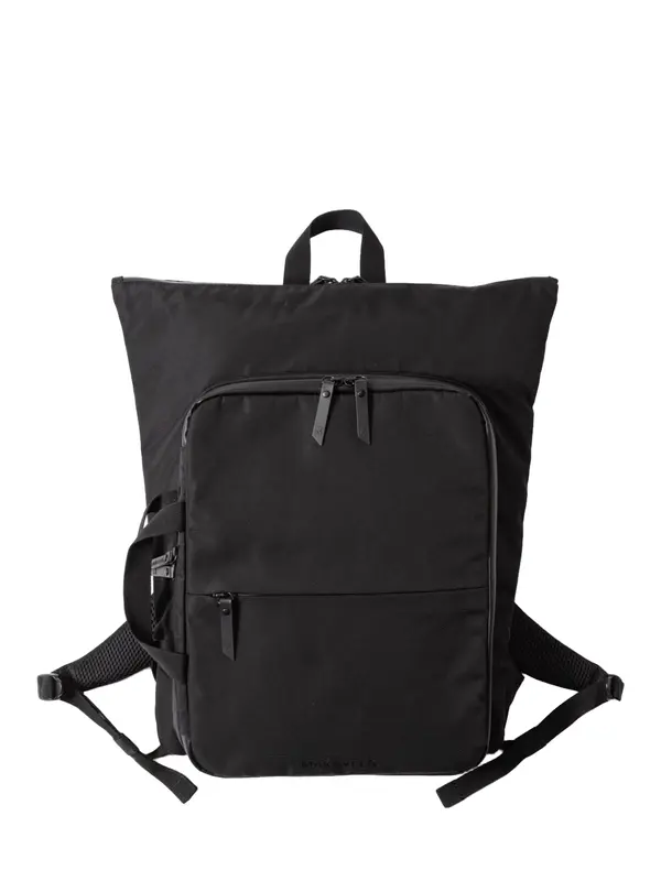 MAKAVELIC Padded Zip Backpack - Black