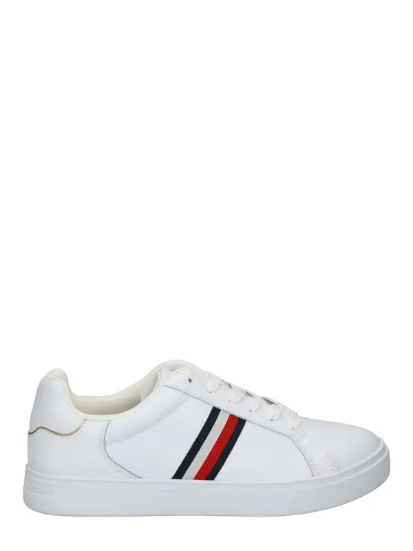 Tommy Hilfiger Essential Tape Court Sneakers - White