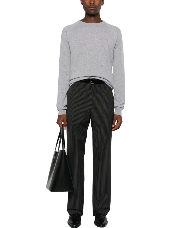 Saint Laurent Cassandre Sweater - Grey