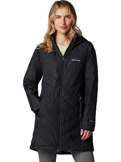 Columbia Long Hooded Jacket - Black