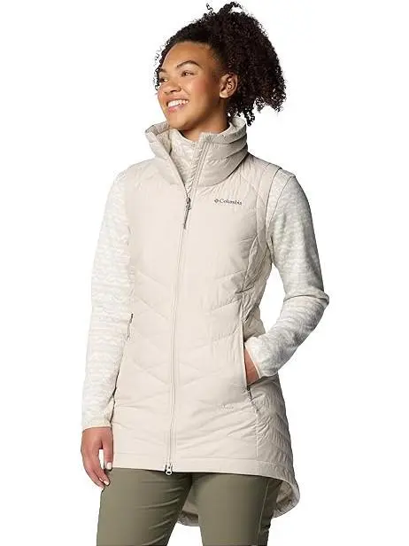 Columbia Heavenly Ii Long Vest - Tan
