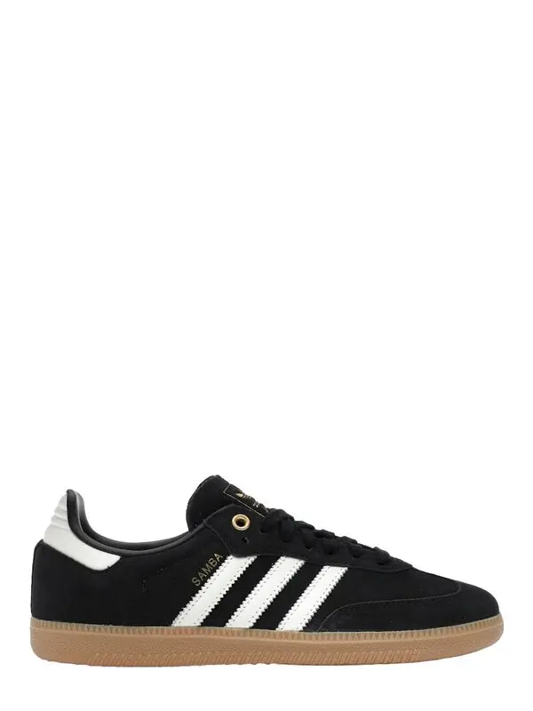 Adidas Samba Og Footlocker 50th Anniversary Sneakers - Black/beige Tan/gold