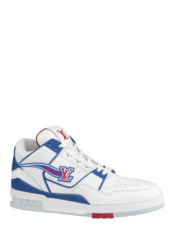 LOUIS VUITTON Trainer Sneakers - White/red/blue