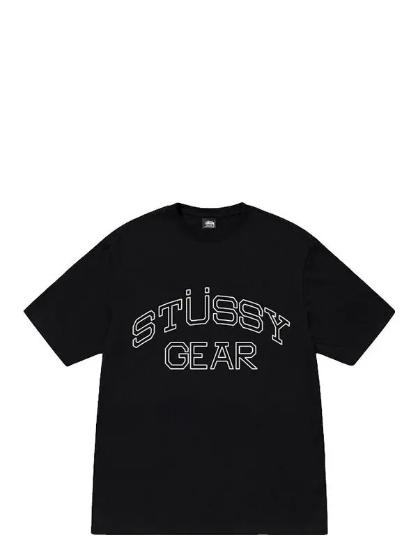 StÜssy Gear Tee Shirt - Black