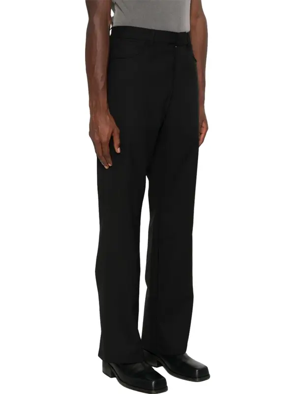 SUNFLOWER Flare French Trousers - Black