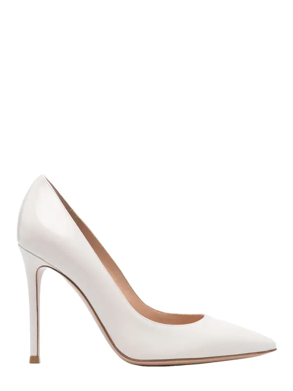 GIANVITO ROSSI 105mm Pumps - White