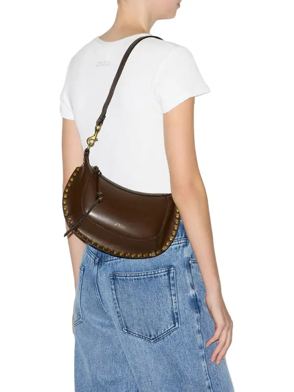 Isabel Marant Oskan Moon Shoulder Bag - Brown