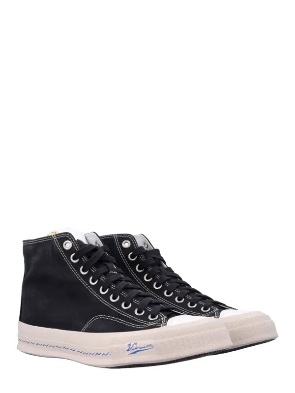 Visvim Skagway Hi Sneakers - Black