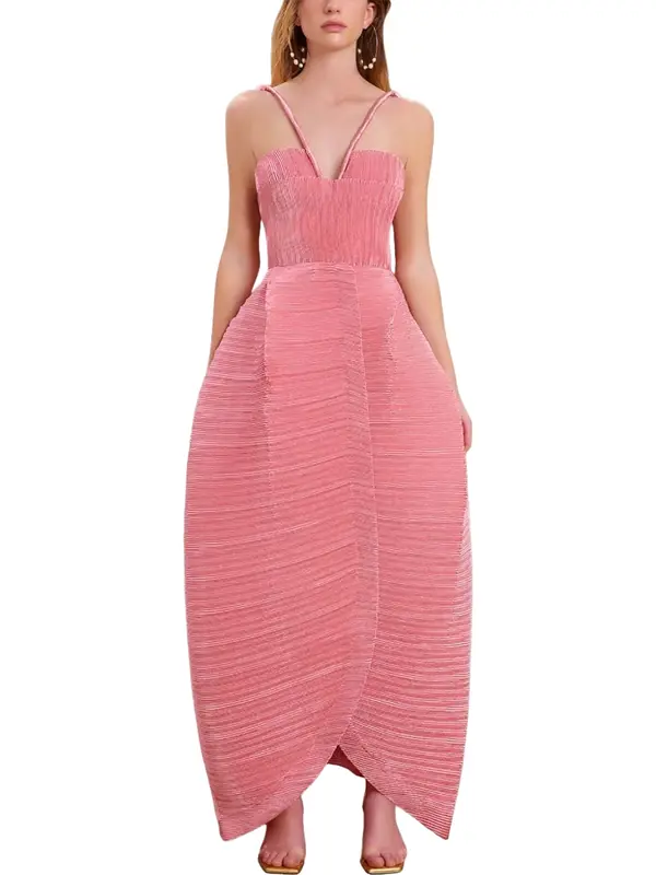 Cult Gaia Amaria Maxi Dress - Pink
