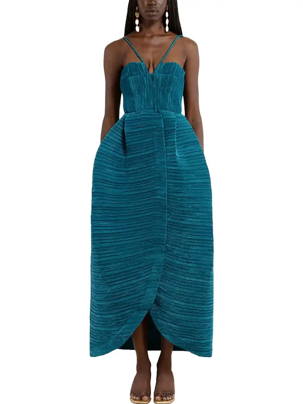 Cult Gaia Amaria Long Dress - Blue