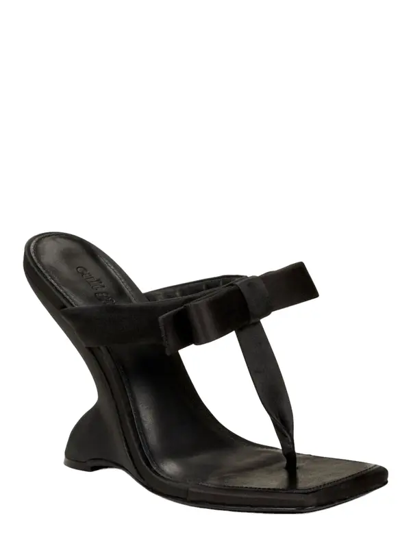Cult Gaia 120mm Arabesque Mules - Black