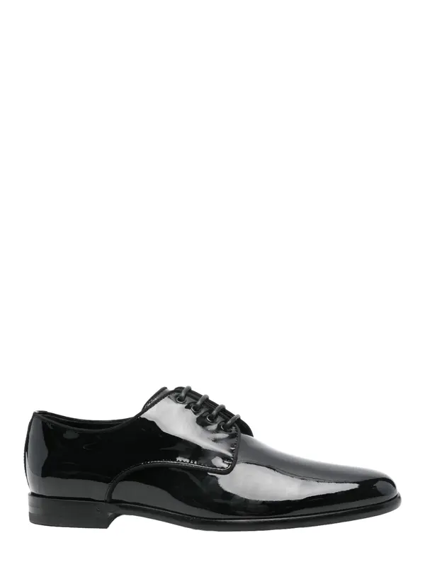 Dolce & Gabbana Patent-finish Loafers - Black