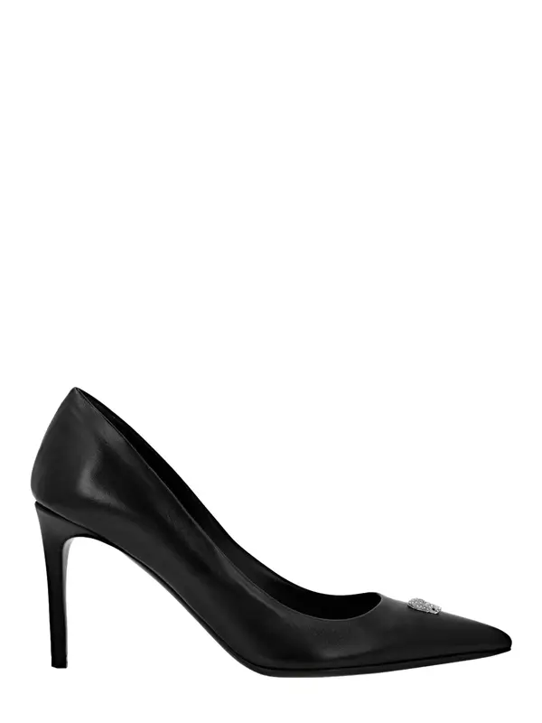 Philipp Plein 80mm Decollete Pumps - Black