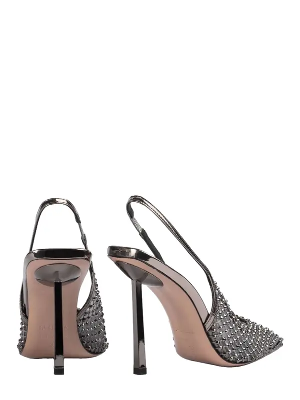 LE SILLA Gilda 80mm Slingback Pumps - Black