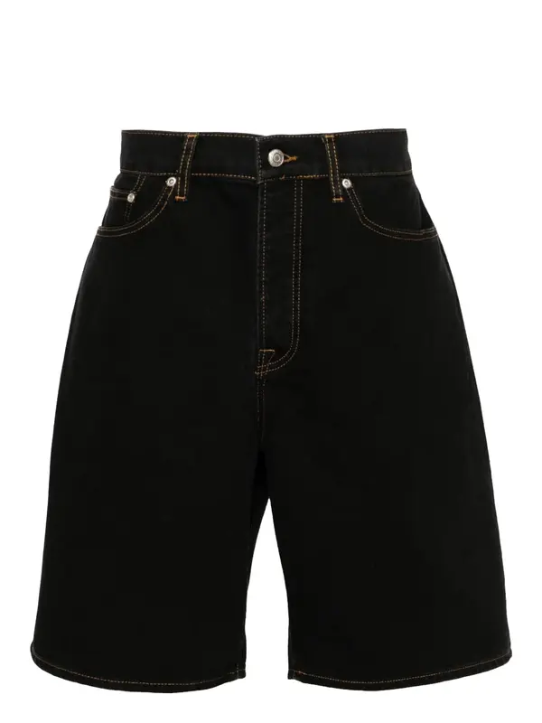 StÜssy Big Ol Denim Shorts - Black