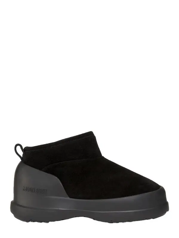Moon Boot Luna Suede Boots - Black