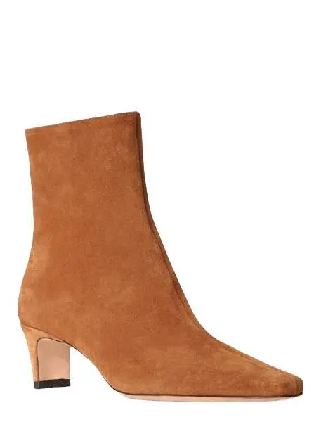 Staud Wally Ankle Boots - Cacao