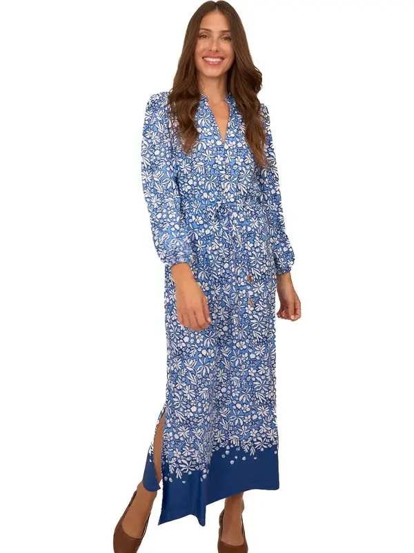 CABANA LIFE Button Down Maxi Dress - Tahoe