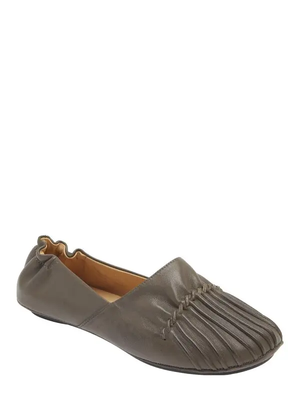 CHOCOLAT BLU Cam Flat - Grey Leather