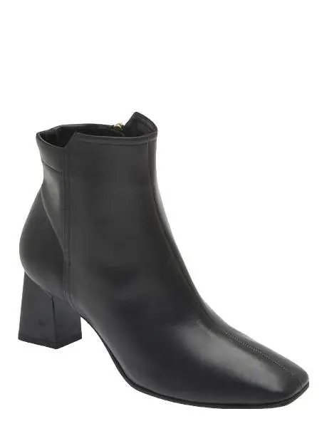 Naot Dolly Square Toe Bootie - Stretch Nappa Leather/ Black