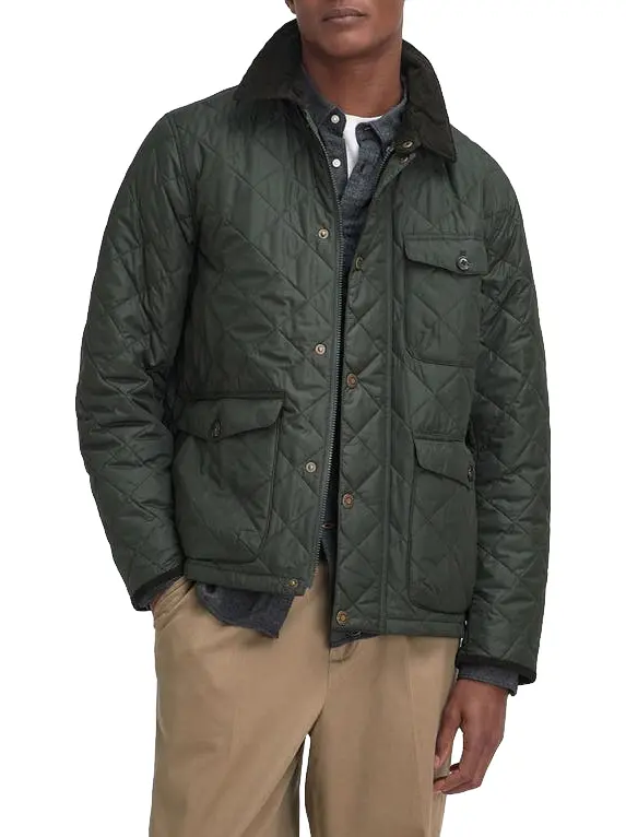 Barbour Hornby Quilted Jacket - Sage