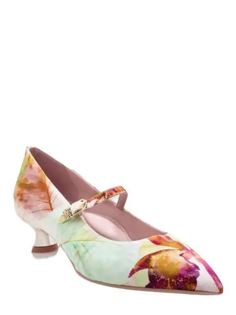Naot Rosalie Pump - Pink Floral Print
