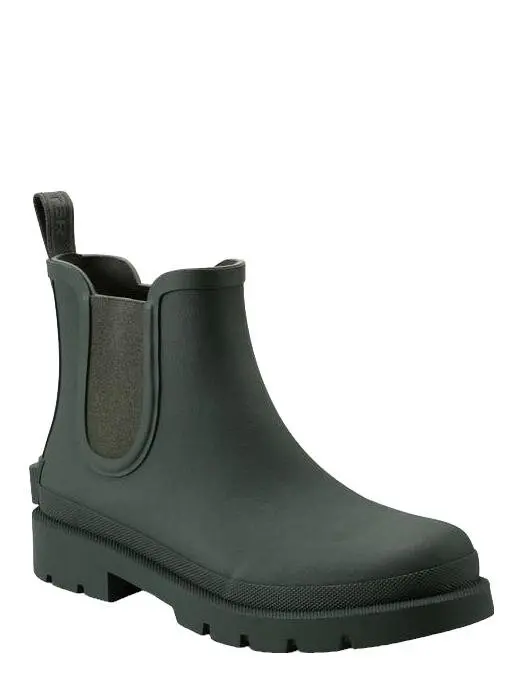 Hunter Orford Insulated Waterproof Chelsea Boot - Dark Green