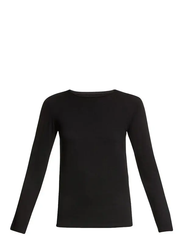 Majestic Filatures Soft Touch Crewneck Top - Marine