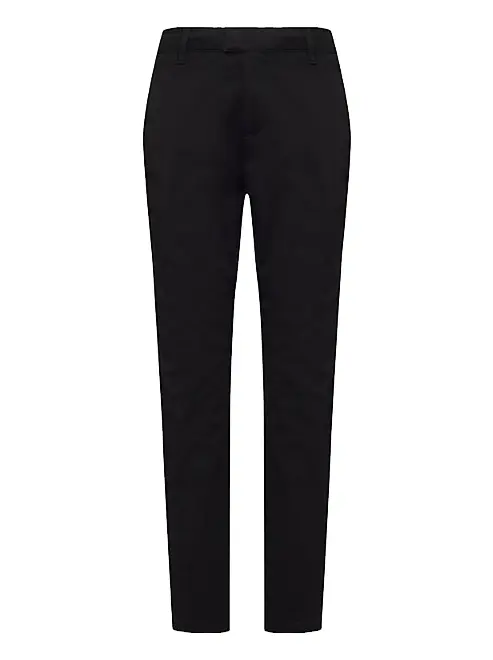 ARNE Stretch-cotton Trousers - Black