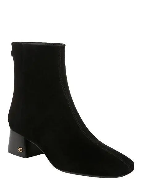 Sam Edelman Paige Ankle Boot - Black Suede