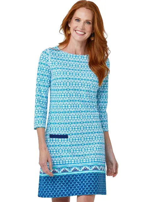 CABANA LIFE Shift Dress - Aurba Blue