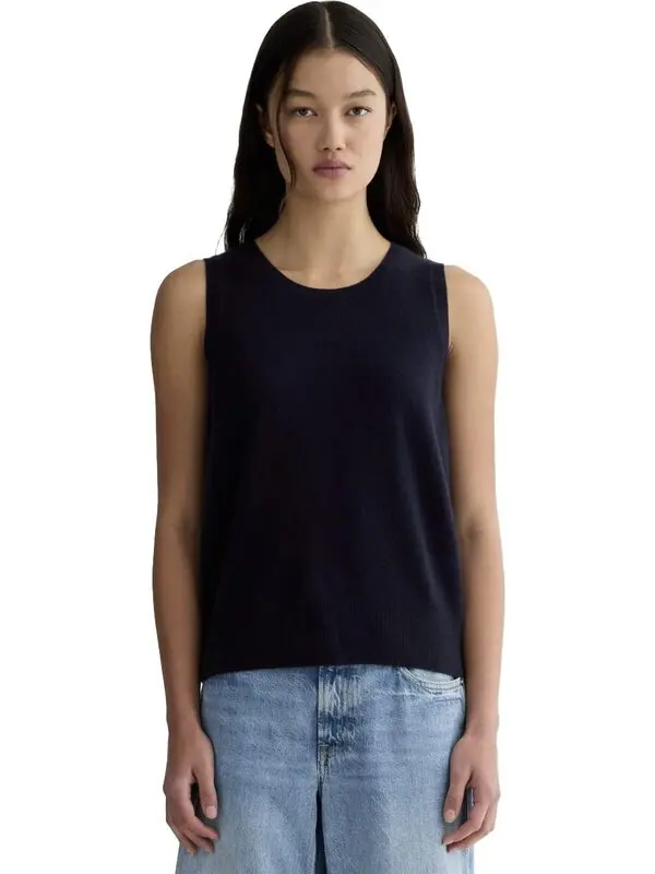 Everlane Classic Tank Top Sweater - Navy