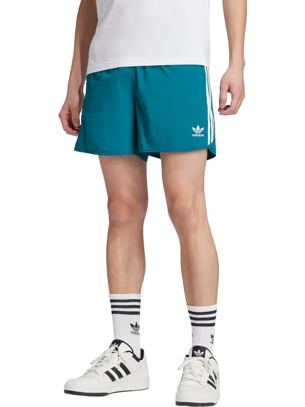 Adidas Adicolor Recycled Polyester Sprinter Shorts - Legacy Teal