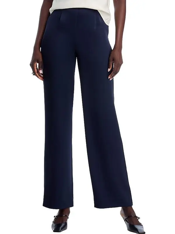 St. John Wide Leg Pants - Midnight