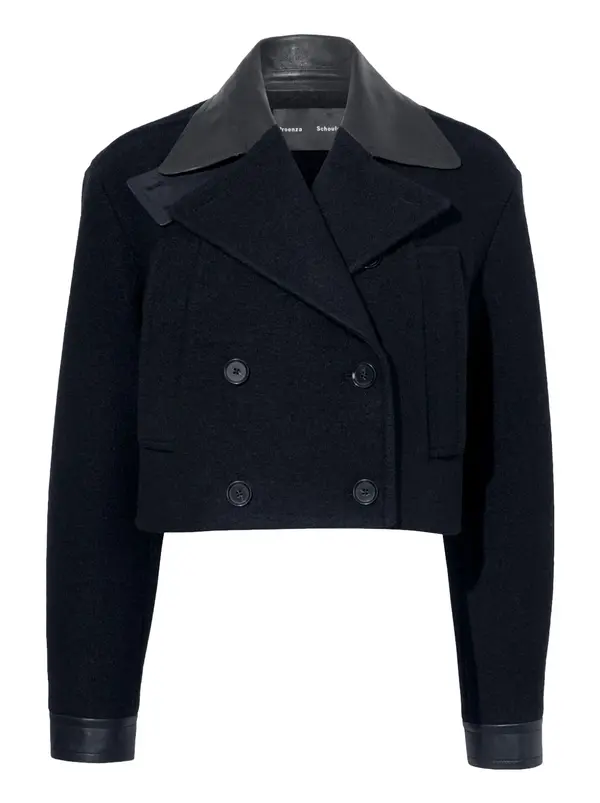 Proenza Schouler Reyes Cropped Jacket - Black