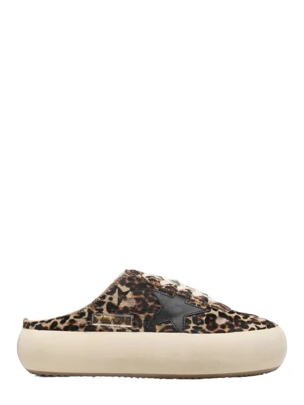 GOLDEN GOOSE Space Sabot Sneakers - Brown